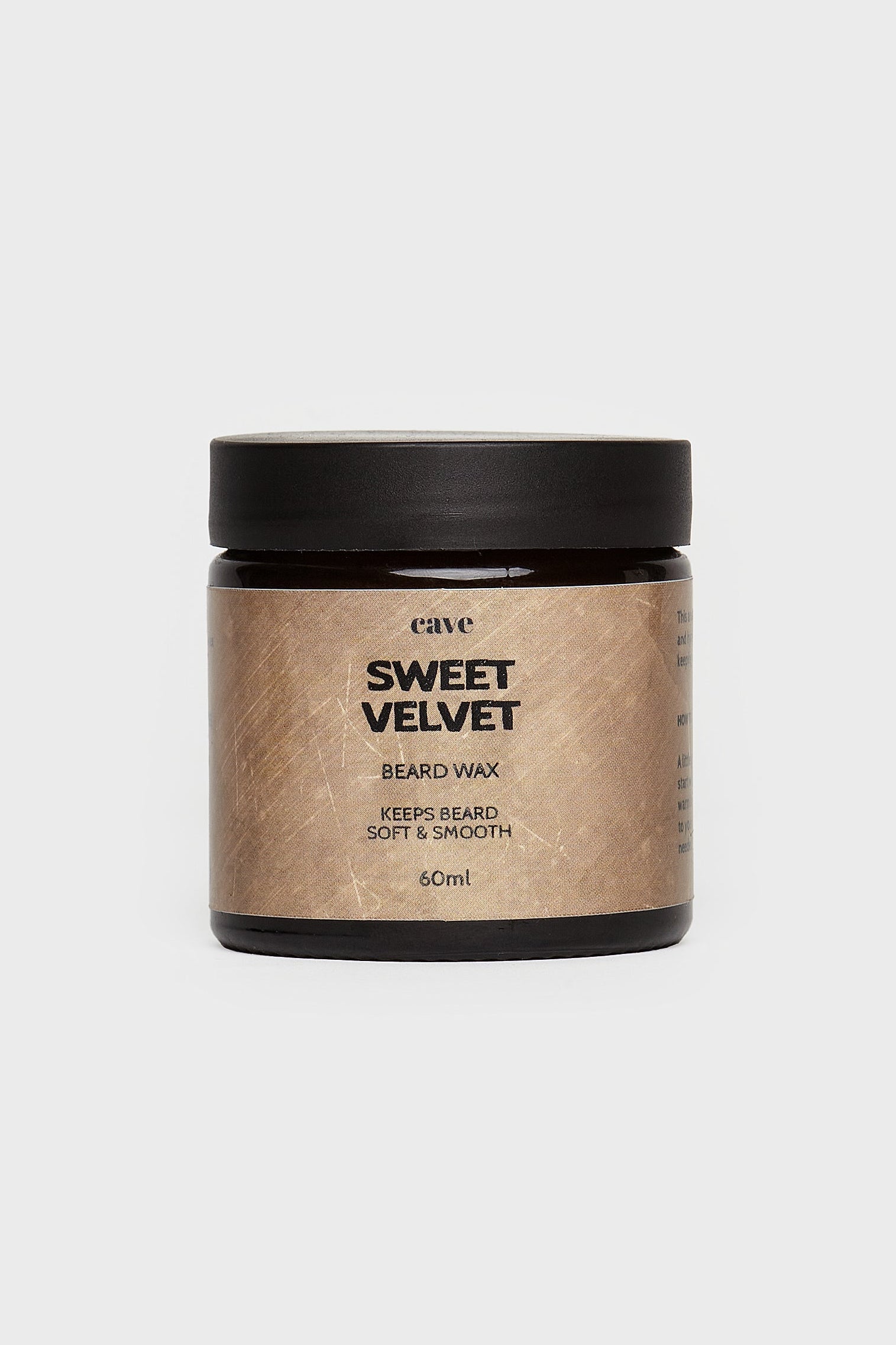 Sweet Velvet Natural Beard Wax – CAVE