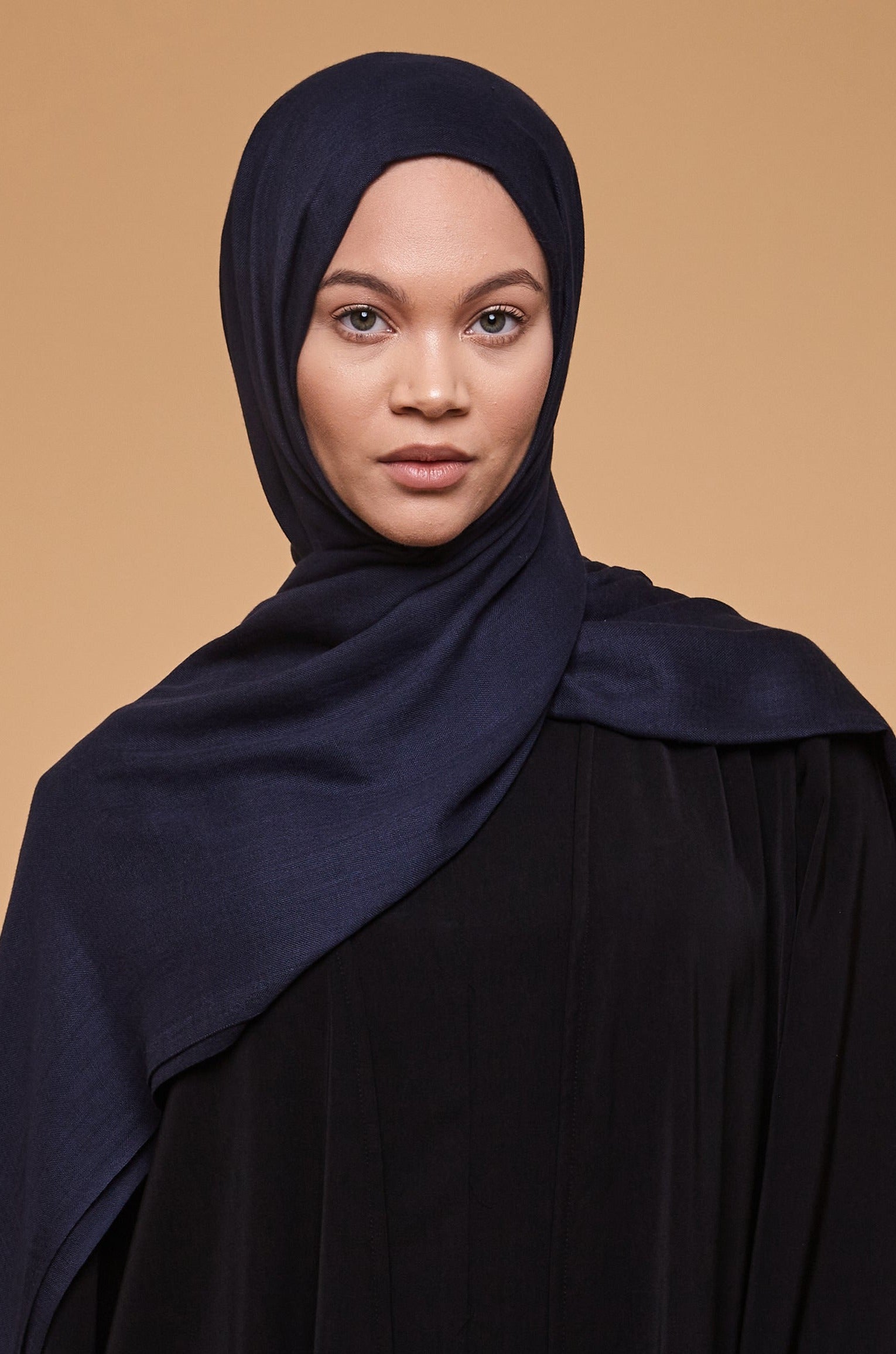 Maritime Blue Lenzing Modal Hijab – CAVE