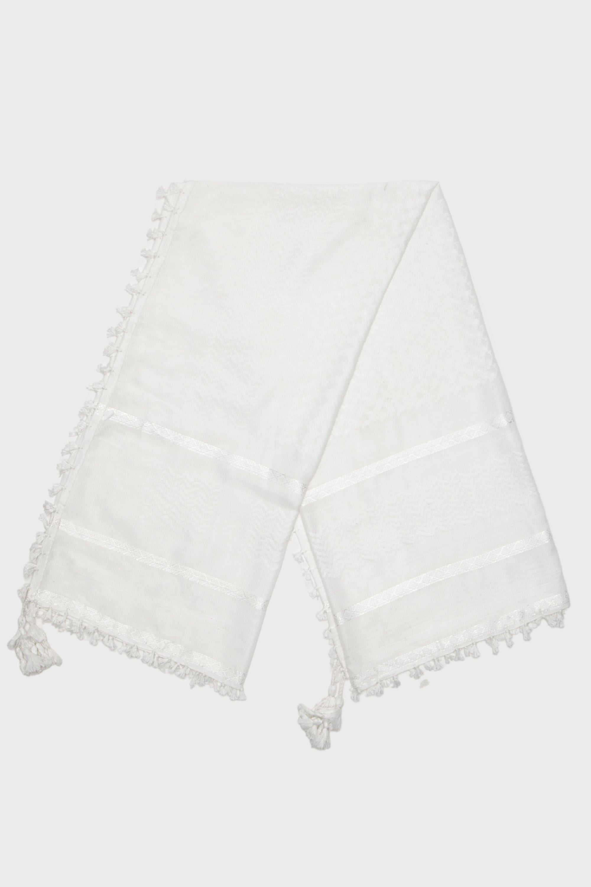 White Keffiyeh Scarf – CAVE