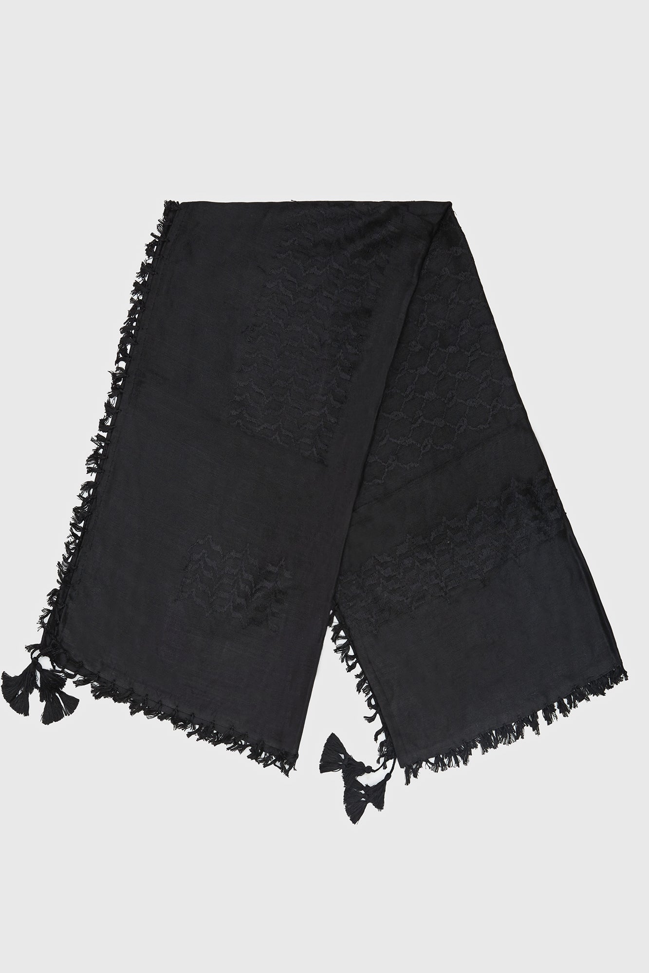 Black Keffiyeh Scarf – CAVE